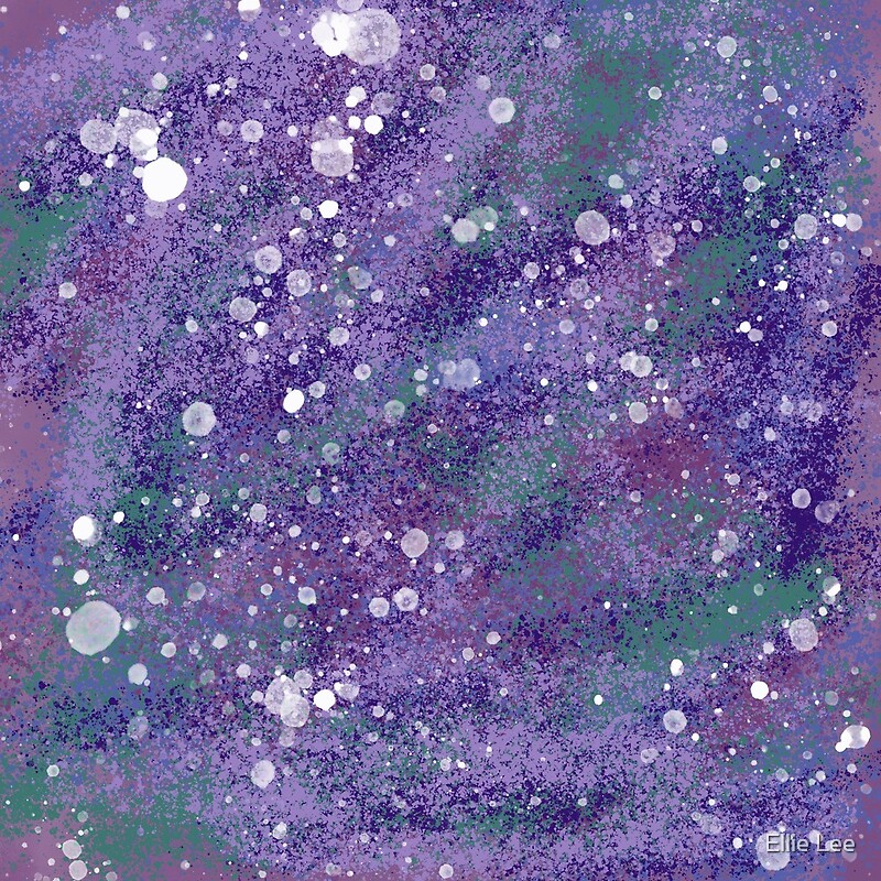 "Galaxy Splatter Design" by Ellie Lee | Redbubble