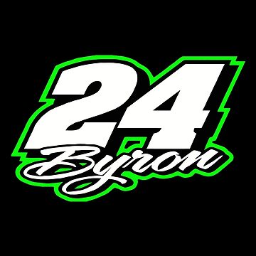 "William Byron 24" Sticker for Sale by Foofighter01 | Redbubble