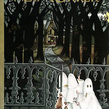 "The New Yorker Magazine Cover, "Ghosts on Halloween" by Edna Eicke ...