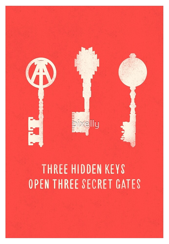 "Three Hidden Keys: Alt" by pixelly | Redbubble
