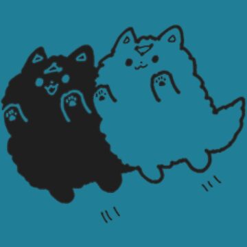 "Divine Dogs Chibi" Sticker for Sale by sultanoaks | Redbubble