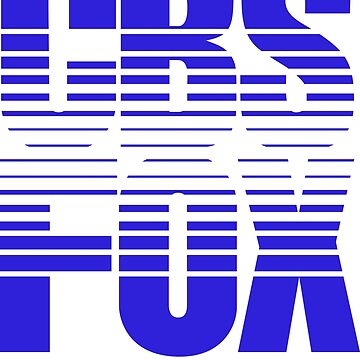 "CBS-Fox Video (Blue)" Sticker for Sale by GoalieTurtle | Redbubble