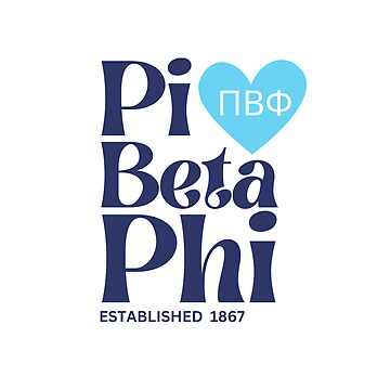 "Pi Beta Phi " Sticker for Sale by Mallorykeal05 | Redbubble