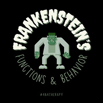 "ABA Halloween - Frankenstein Functions and Behavior (dark contrast ...