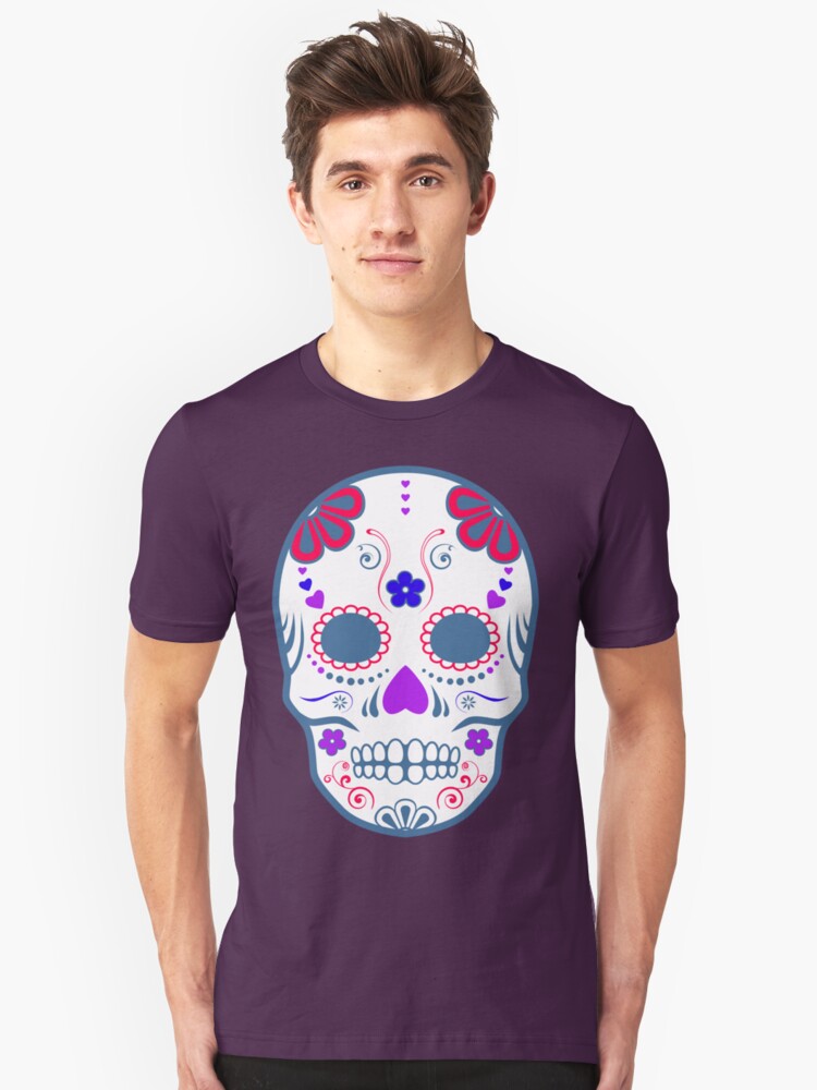 Sugar Skull T Shirts And Hoodies By Asyrum Redbubble