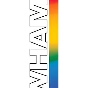 "WHAM!" Sticker for Sale by MediumJerome | Redbubble