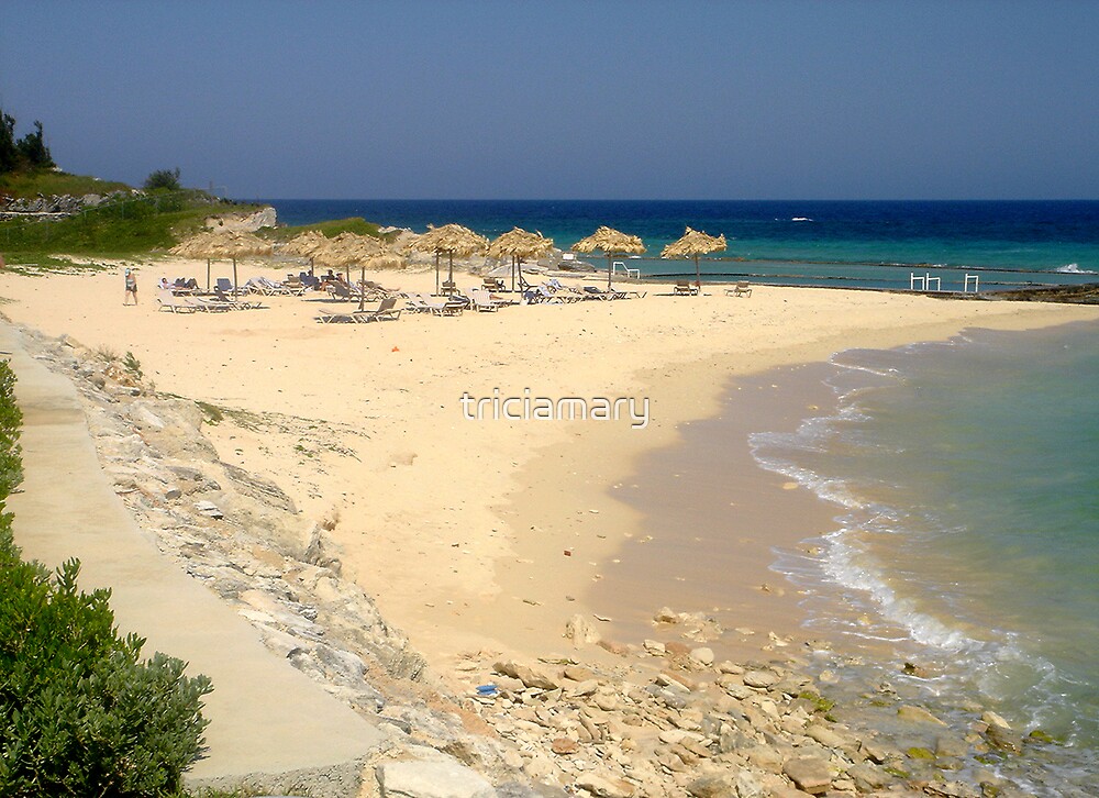 "Ariel Sands Beach, Devonshire, Bermuda" by triciamary | Redbubble