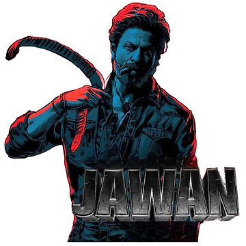 "jawan movie" Sticker by IKRAME123 | Redbubble