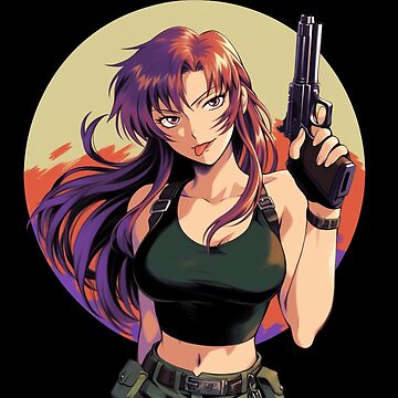 "Revy" Sticker for Sale by SchellStation | Redbubble