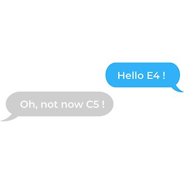 "The Sicilian Defense's chat : E4 - C5 in chess" Sticker for Sale by ...