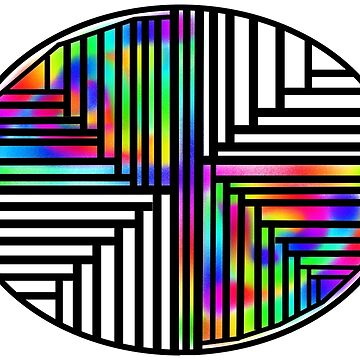 "Ellipse" Sticker by Goodenergy2023 | Redbubble