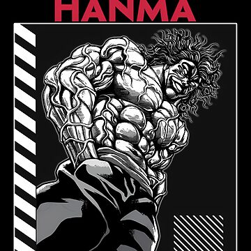 "Yujiro Hanma Design . " Sticker for Sale by JohnBuchheit | Redbubble