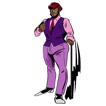 "Axel in Harlem Funny Anime Man Yoshikazu Yasuhiko Themed Parody Print ...