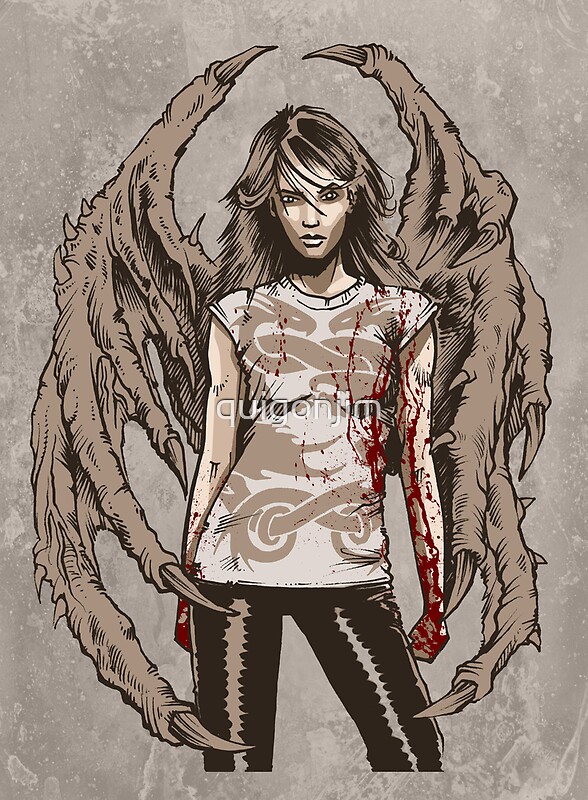 "She Demon No.1 - Demons On Our Side. Original Artwork." by quigonjim ...