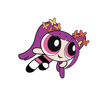 "NewJeans Hanni Powerpuff Girl" Sticker for Sale by JessicasGarden ...