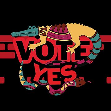 "Vote Yes To The Voice Indigenous Voice To Parliament Animals Version ...