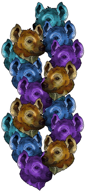 "Hyena pattern" by ObviouslyCloe | Redbubble