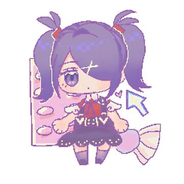 "Ame chan" Sticker for Sale by il-lumee | Redbubble