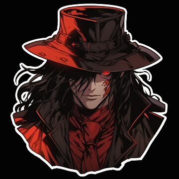 "Dark Alucard" Sticker for Sale by SchellStation | Redbubble