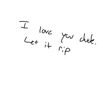 "I love you dude let it rip the bear " Sticker for Sale by Kina2716 ...