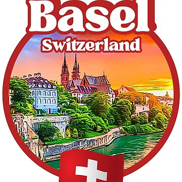 "Basel Swiss Old Town Holidays SW, Switzerland Tourist badge, Things to ...