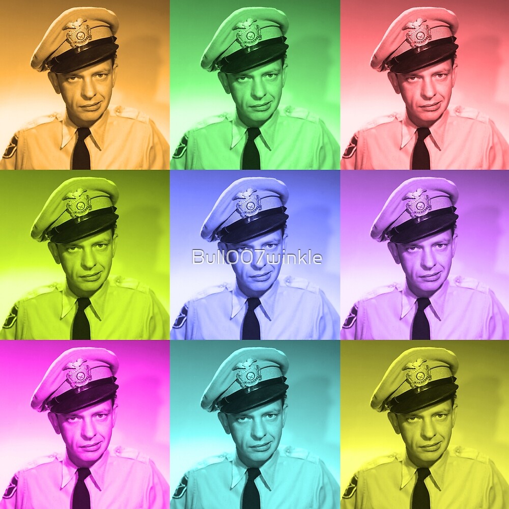 "Barney Fife Collage" by Bull007winkle | Redbubble