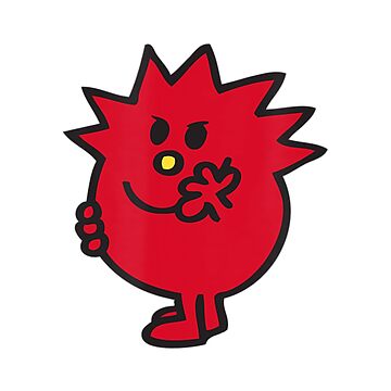 "Mr. Men Little Miss Scary Cute chibi for kids" Art Board Print for ...