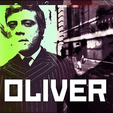 "Oliver" Sticker for Sale by bentWitch | Redbubble