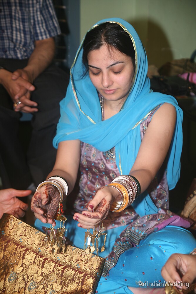 "The Choora Ceremony" by AnIndianWedding | Redbubble