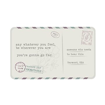 "vintage postcard yggf" Sticker for Sale by BrainwaveCCo | Redbubble