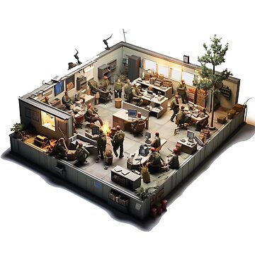 "War Room Art" Sticker for Sale by businessbeck | Redbubble