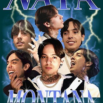 "Nata Montana Natanael Cano Design" Sticker for Sale by DamarisBlicks ...