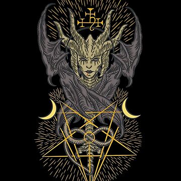 "Lilith" Sticker for Sale by CoffinDreams | Redbubble