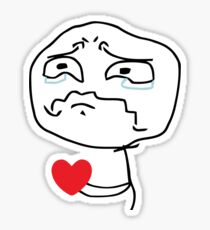 Pegatinas: Meme De Corazón Roto | Redbubble