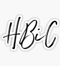 Hbic Stickers | Redbubble