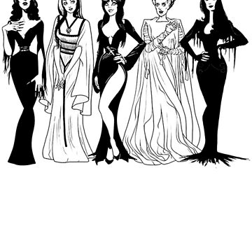 "Goth Queens Lily Vintage - The Horror Movie Lily" Poster for Sale by ...