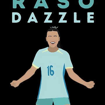 "Hayley Raso Matildas Soccer Football" Sticker for Sale by ...