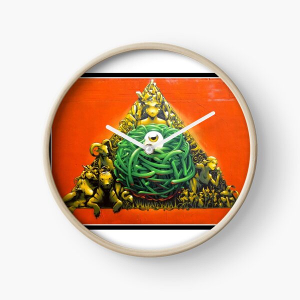 All Seeing Eye Clocks | Redbubble