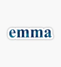 Emma Name Stickers | Redbubble