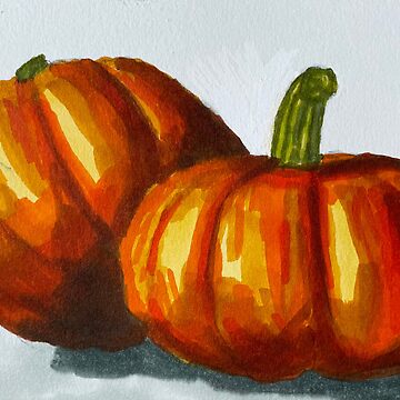 "Pumpkins" Sticker for Sale by noruacker | Redbubble