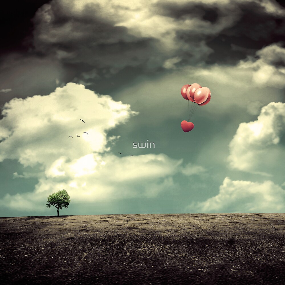 "leaving my useless heart to nowhere......" by swin | Redbubble
