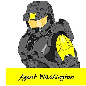"RvB Agent Washington" Sticker for Sale by mase0018 | Redbubble