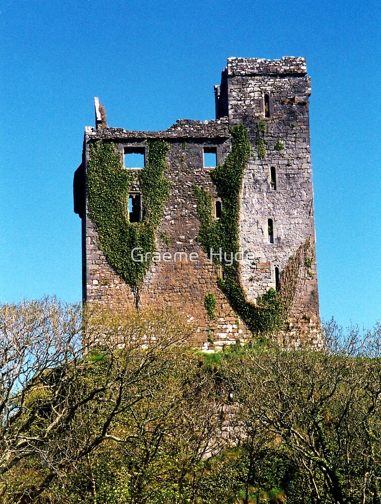 "Ballinalackin Castle" by Graeme Hyde | Redbubble