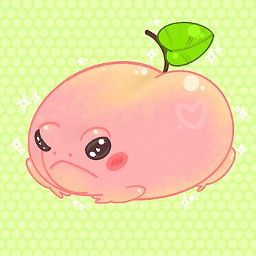 "Peach Frog" Sticker for Sale by moonmacaroons | Redbubble