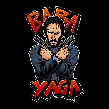 "baba yaga" Sticker for Sale by TerranceBorer | Redbubble