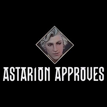 "Astarion Approves BG3" Sticker for Sale by HoneyNutsGibso | Redbubble
