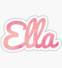 Name Ella Stickers | Redbubble