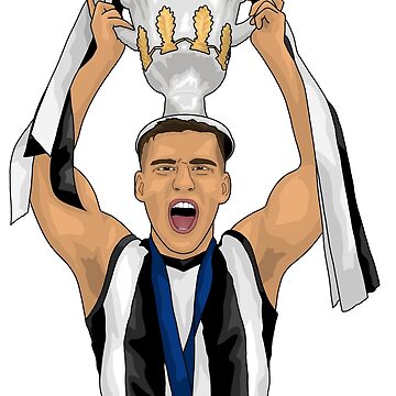 "Nick Daicos Premiership Cup" Sticker for Sale by Casey Panella | Redbubble