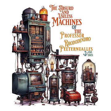"02 The Absurd and Useless Machines of Professor Rhododendron ...
