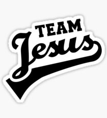 Team Jesus: Stickers | Redbubble